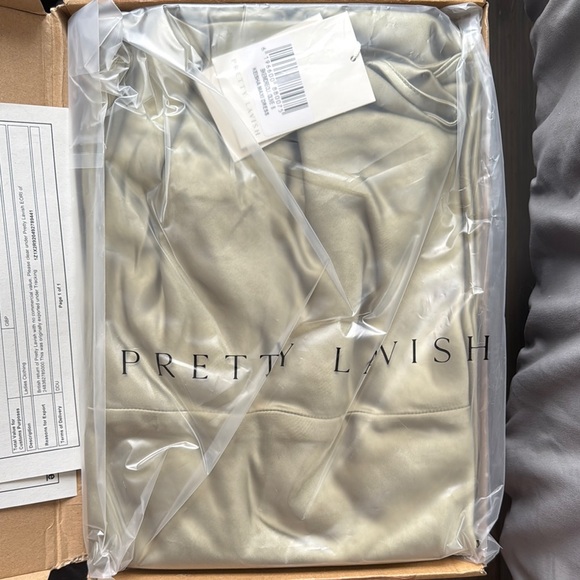 Pretty Lavish | Dresses | Pretty Lavish Satin Dress | Poshmark
